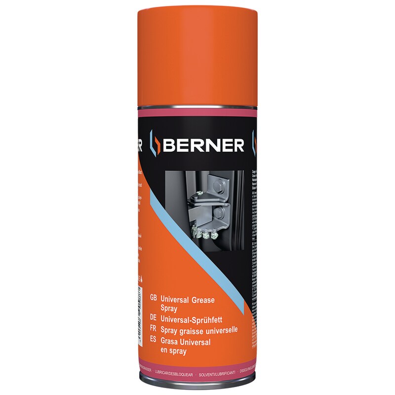 Spray graisse universelle, vente pour professionnels | Berner®
